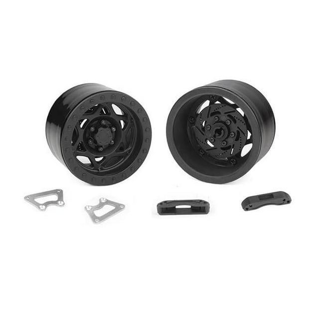 RC4WD RC4ZW0351 Rock Crawler 2.2 in. Plastic Beadlock Wheels - Walmart.com