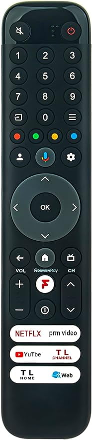 RC833 GUB2 Replacement Voice Remote Control for TCL TV 43C645K 50C645K ...
