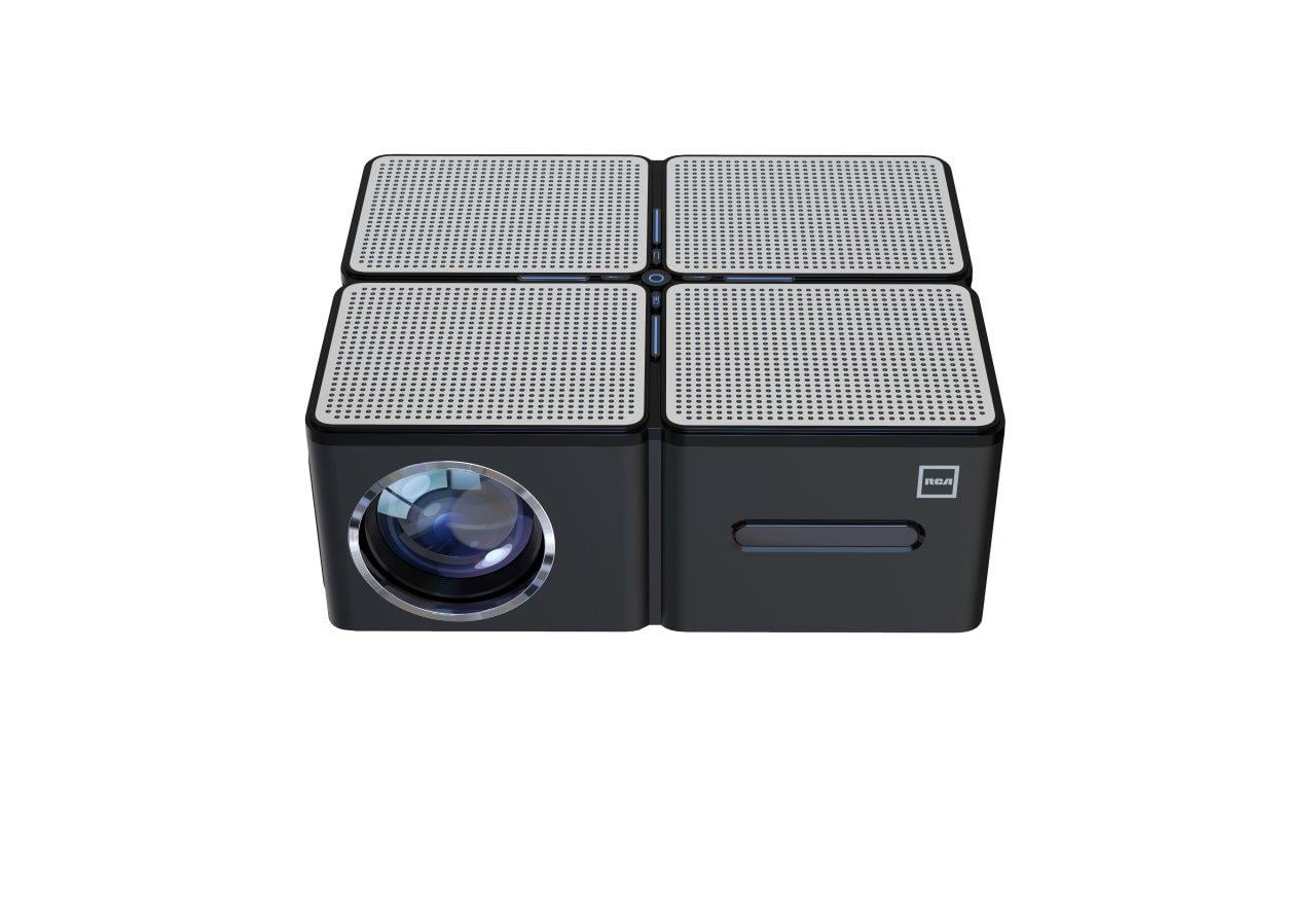 RCA 1080P Home Theater Projector, 5" LCD Panel, Open Optical Engine,450 ...