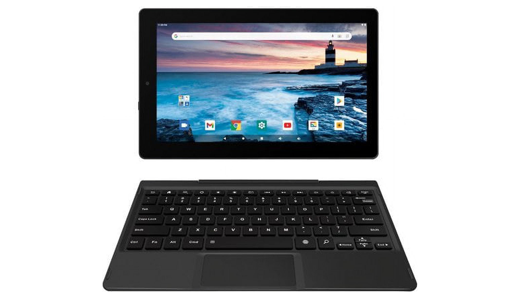 RCA 11 Delta Pro Android Laptop Tablet with Detachable Keyboard, 32GB ...