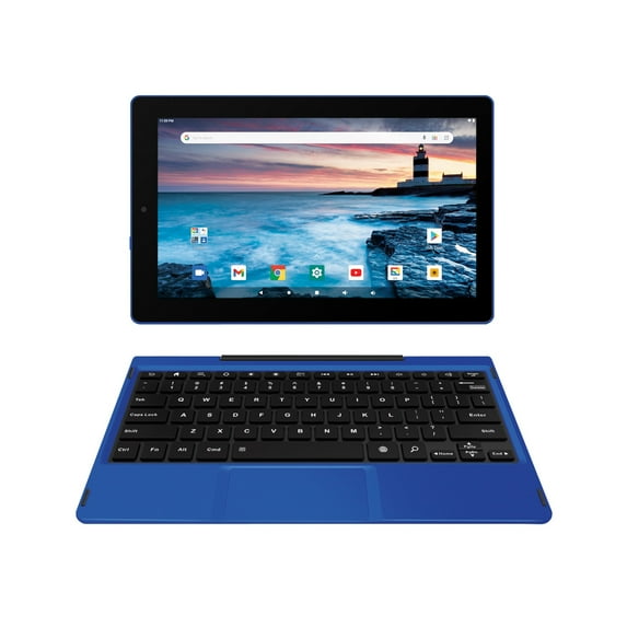 RCA 11 Delta Pro Android Laptop Tablet with Detachable Keyboard, 32GB ...