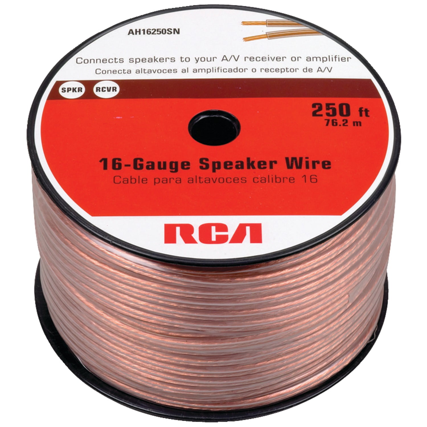 RCA 16-Gauge Speaker Wire, 250' - Walmart.com