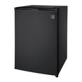 RCA 2.6 Cu Ft Single Door Mini Fridge RFR283, Black - Walmart.com