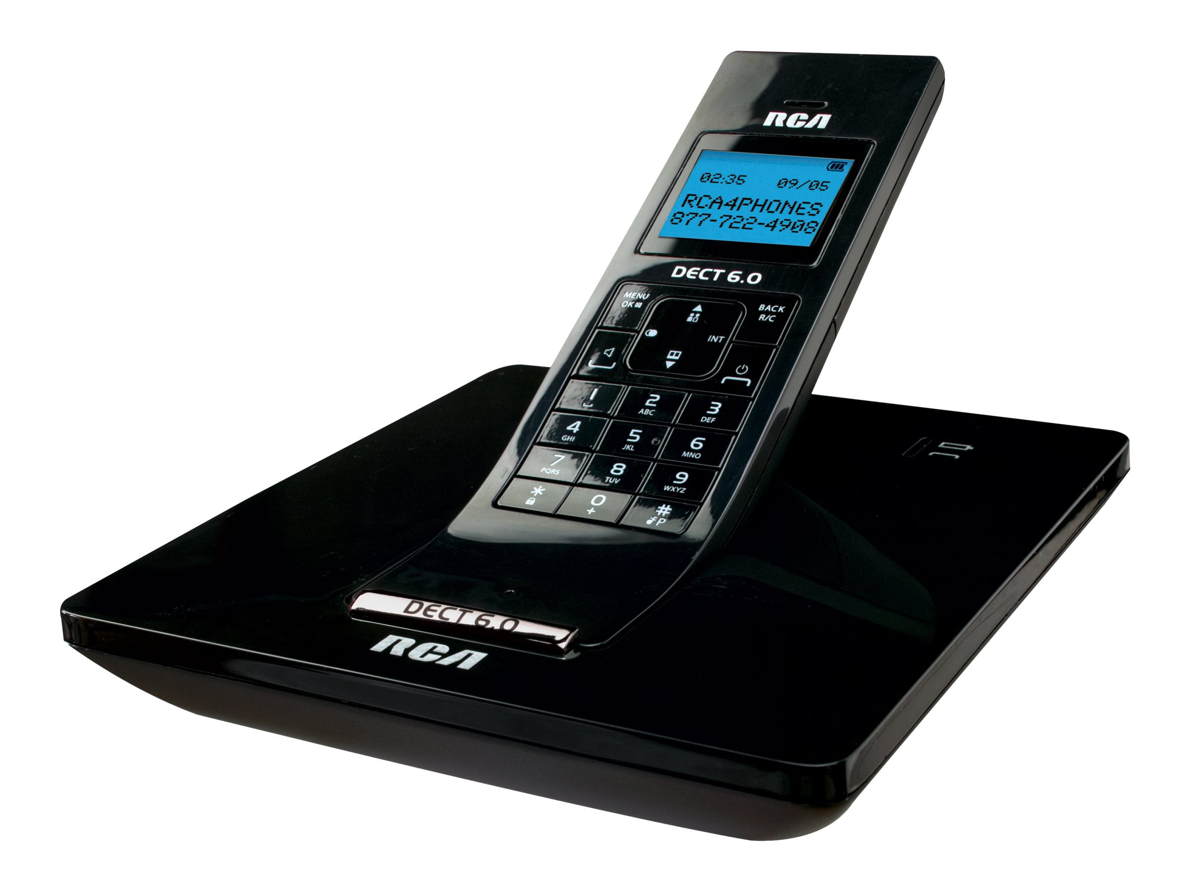 DECT 6.0 Digital Cordless Phone with CID BY RCA CONSUMER - Walmart.com