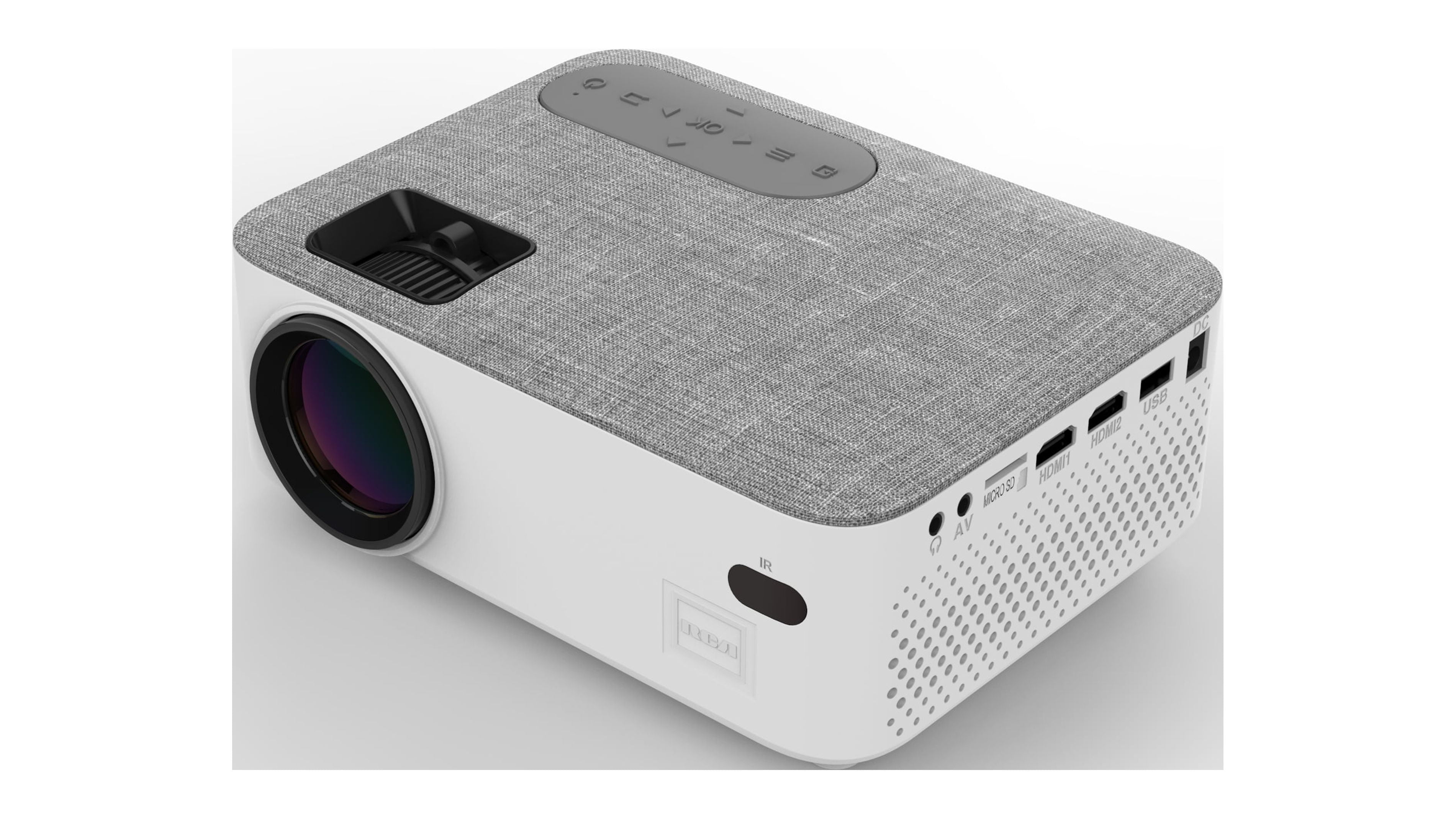 RCA 480p Home Theater Projector (RPJ143-WHITE) - Walmart.com