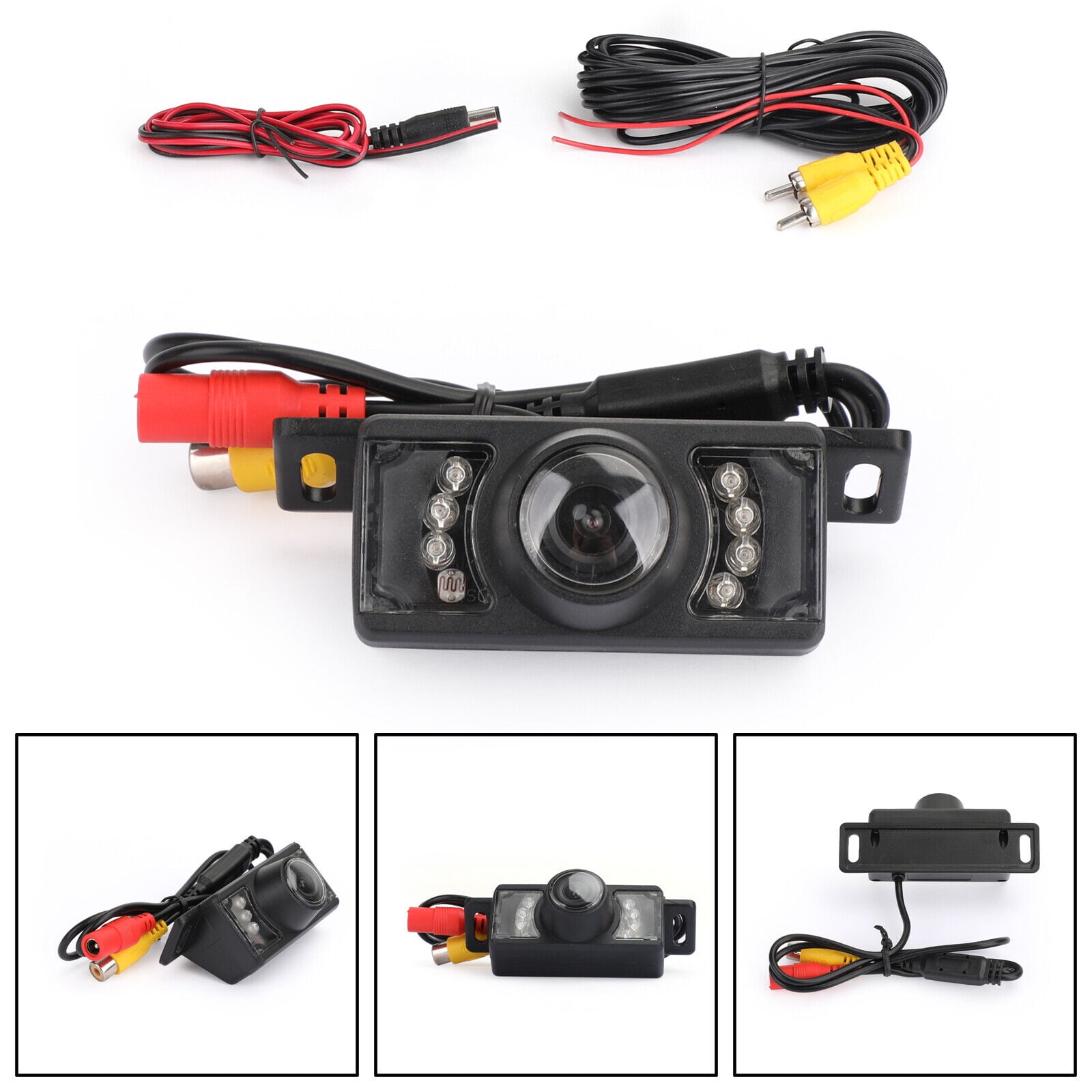 RCA AV Car Rear View Reverse Backup Camera Waterproof IR Night Vision ...