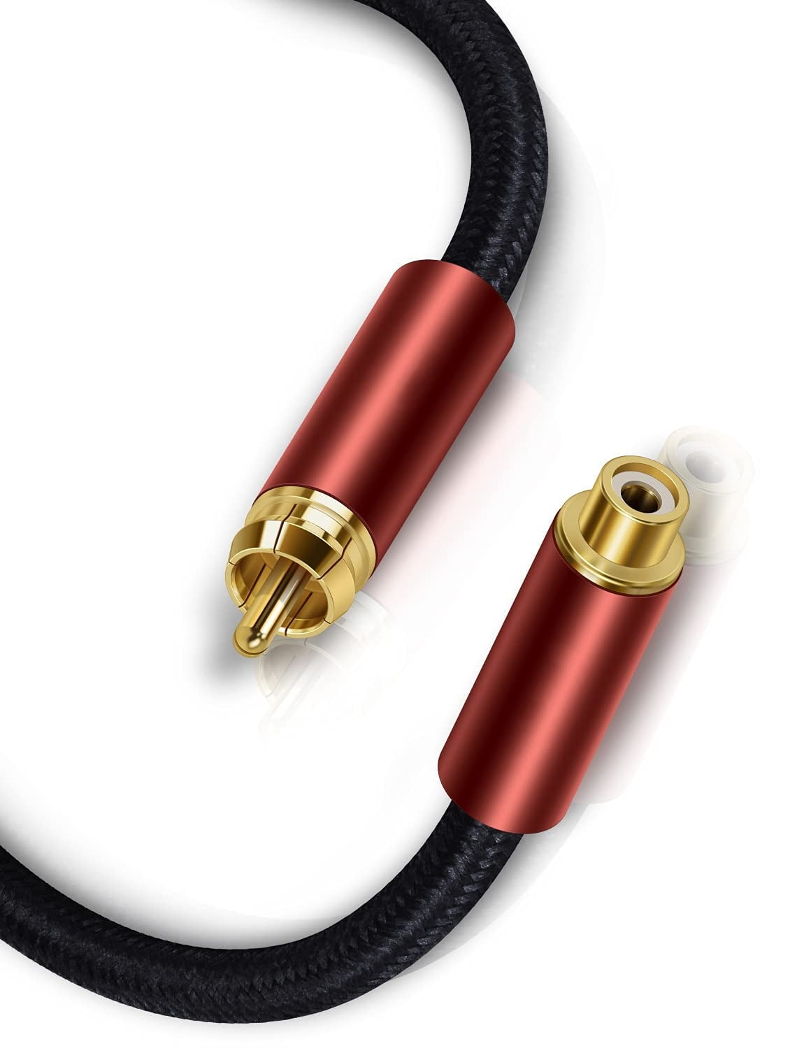 RCA Audio Cable Male to Male, Stereo Subwoofer Cable for Home Theater ...