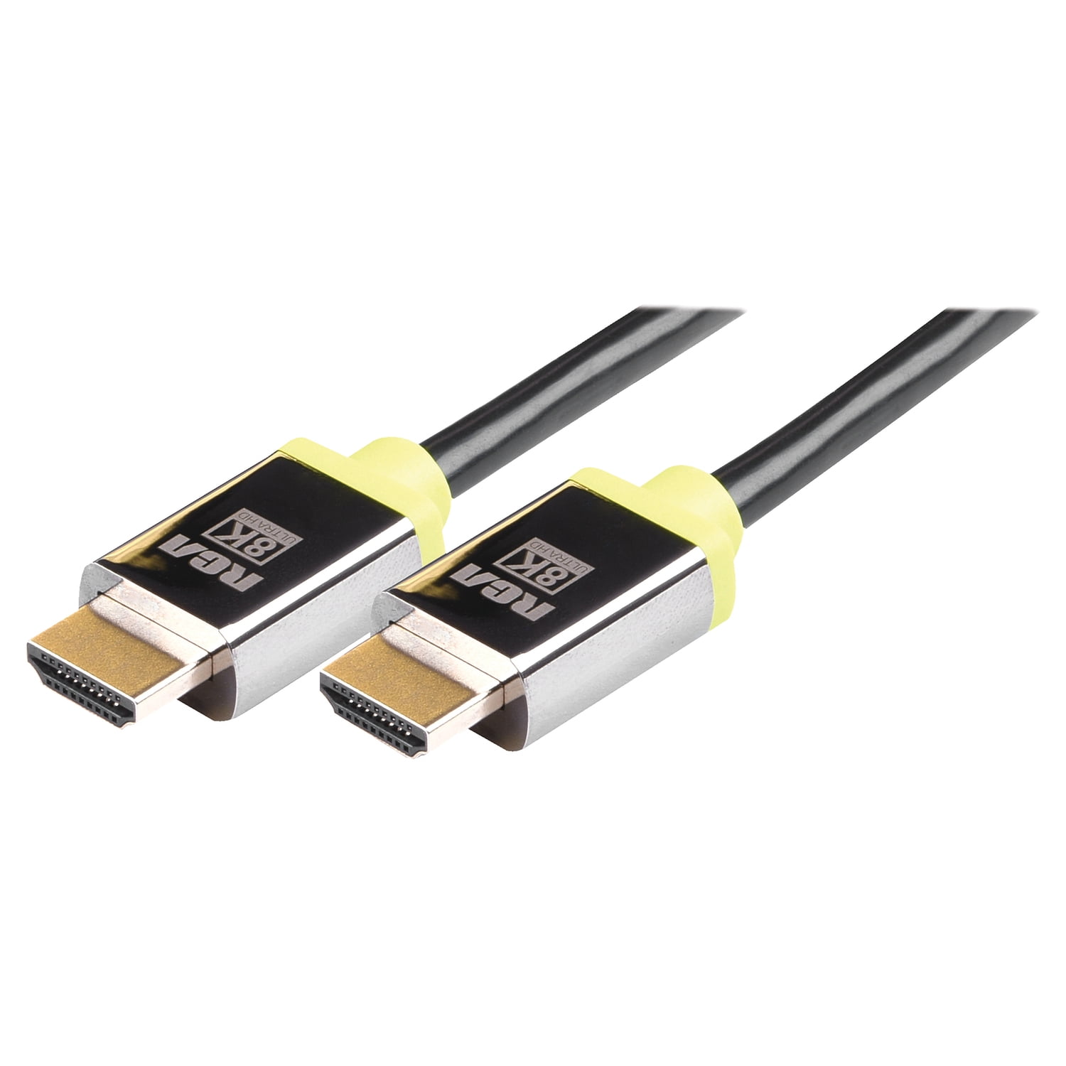 RCA DH10UDGZV 8K Ultra High Speed HDMI Cable for Gaming, Black, 10 ft ...