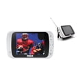 RCA Mini 3.5" Portable Digital HD LCD TV, White with External Antenna ...