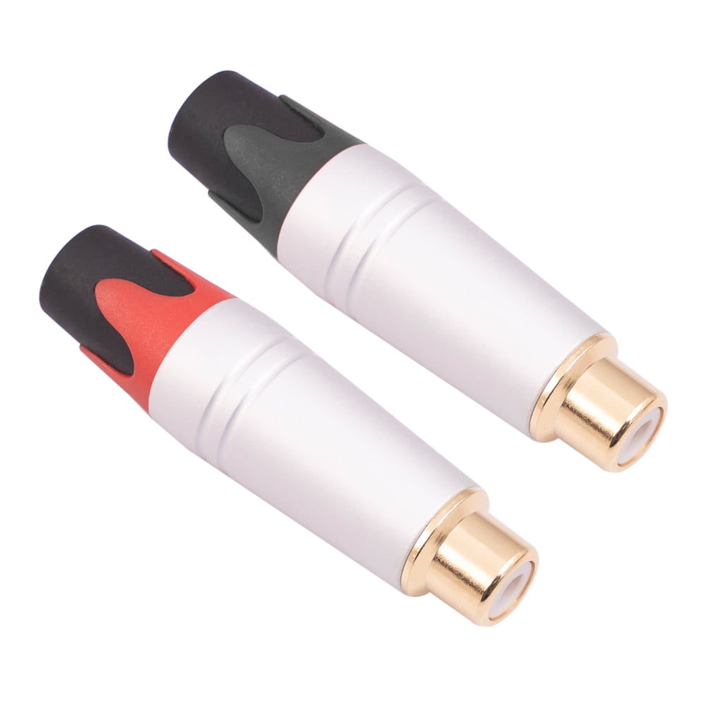 RCA Female to Female Coupler Terminals Socket Connector Home Audio ...