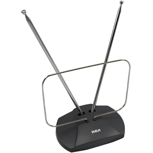 RCA Indoor FM and HDTV Antenna with Digital Channels Reception and HD ...