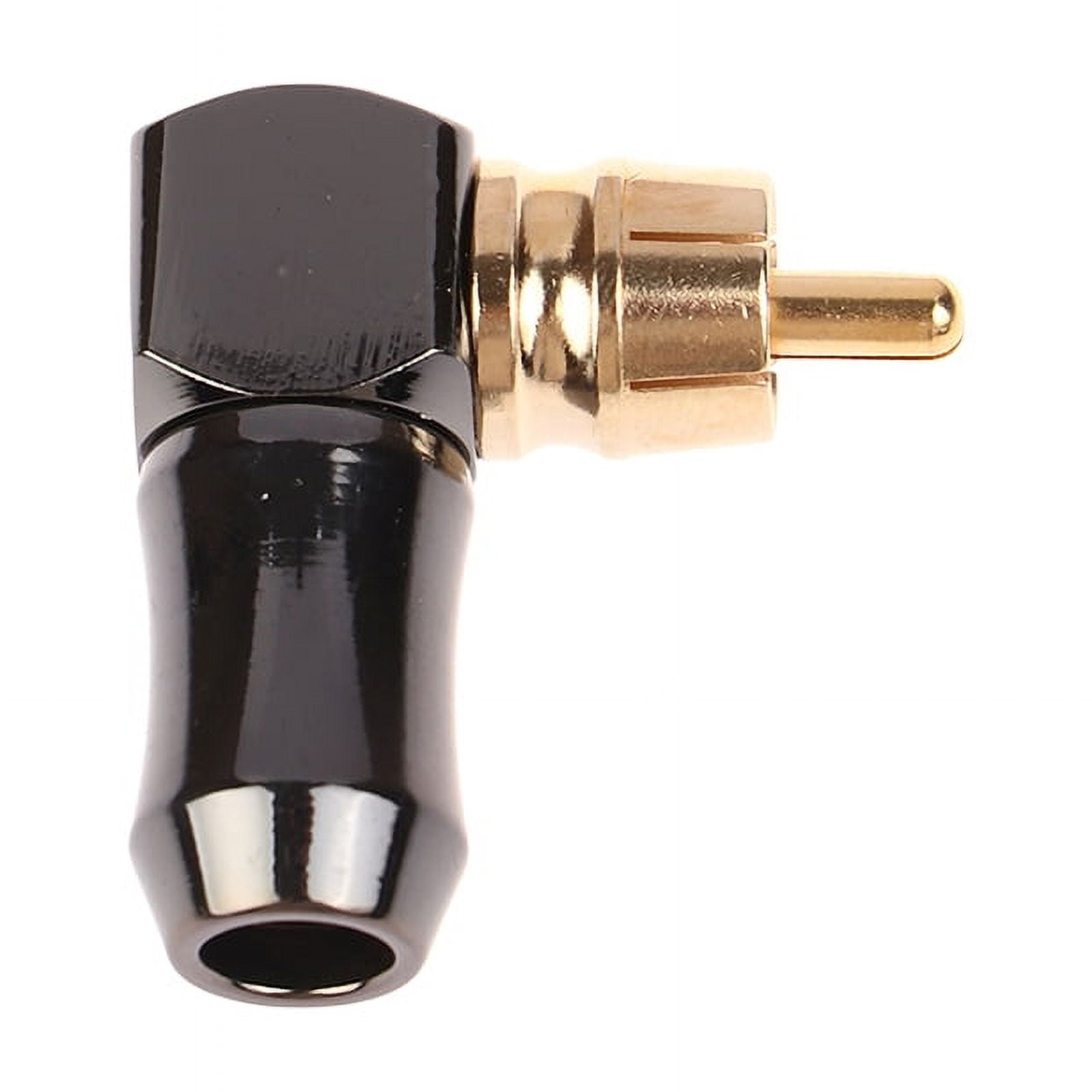 RCA Male Plug Video Connector Soldering Gold Plated Right Angle RCA ...