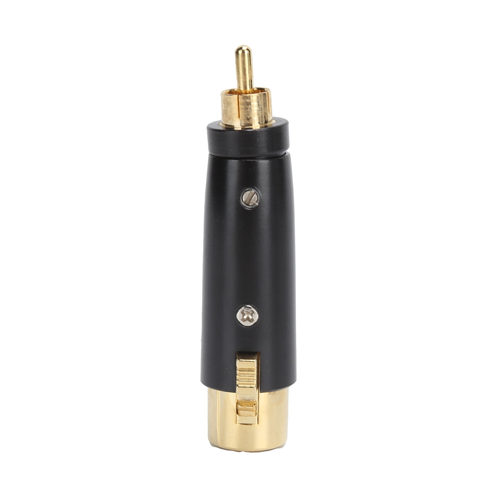 RCA Male to XLR Female Adapter, Gold Plated Audio Connector for Mixer ...