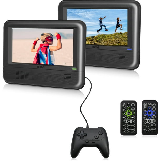 RCA Mobile DVD System with Bonus Game Controller and Games - Walmart ...