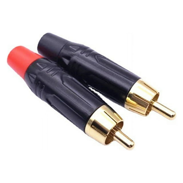 RCA Plug,RCA Male Plug,Repair Replacement RCA Plug,DIY RCA Soldering Audio Video Cable Connector ...