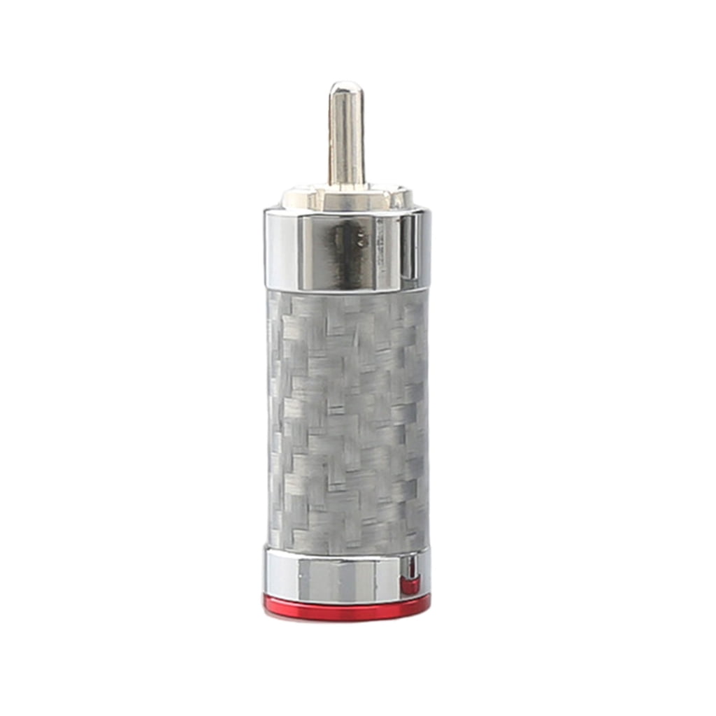 RCA Plug Soldering Video Plug Connectors Carbon Fibre Soldering RCA ...