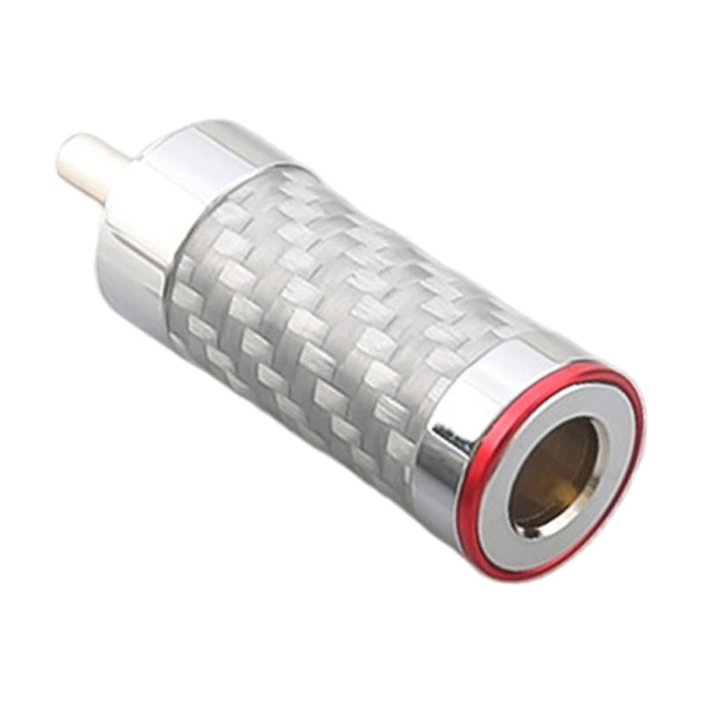 RCA Plug Soldering Video Plug Connectors Coaxials Cable Coupler ...
