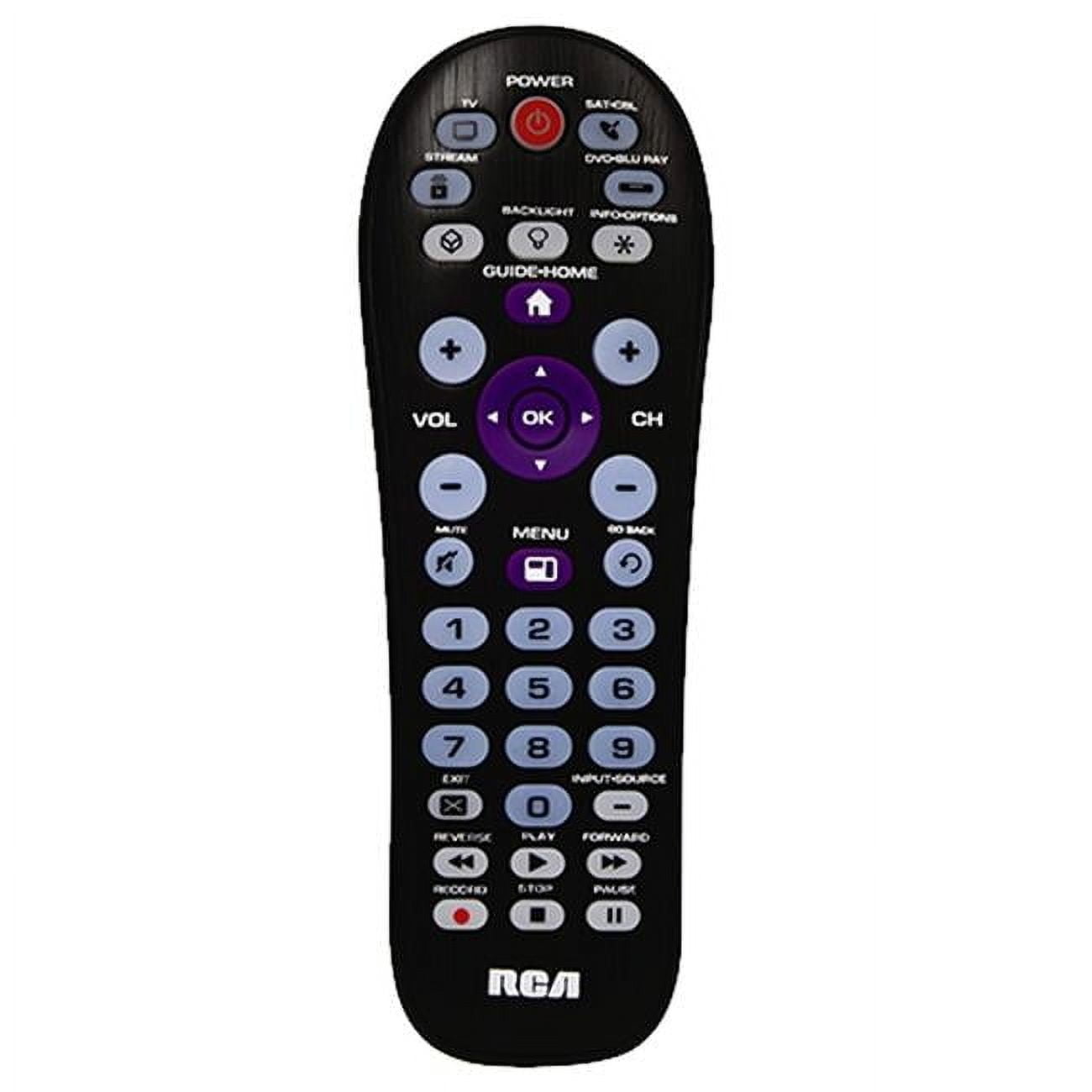 RCA Programmable Universal Big Button Remote Control - Walmart.com