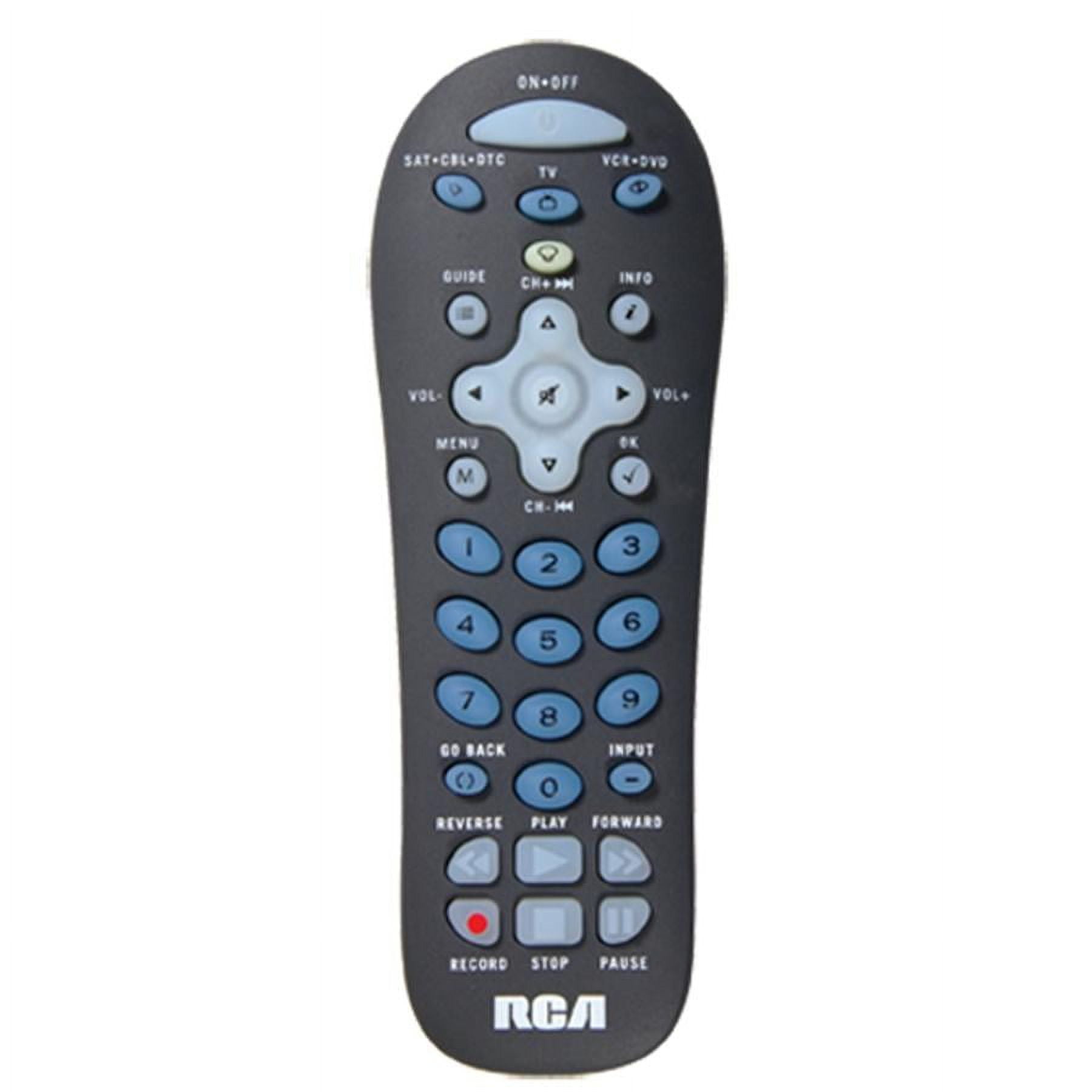 RCA Universal Remote Control for TV, DVD Player, VCR, and Over 350 ...