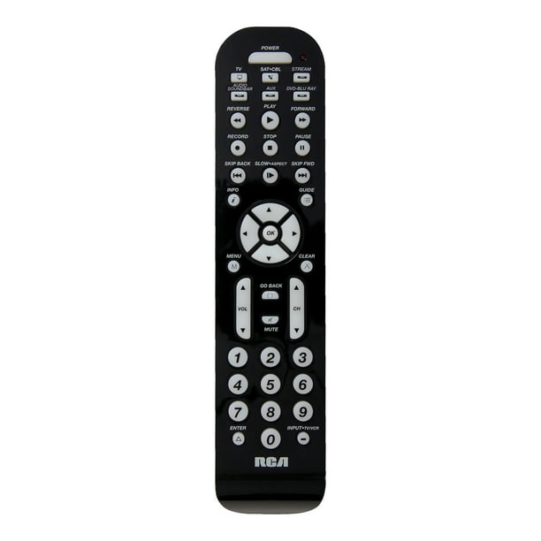 RCA RCR6473Z 6-Device Universal Remote - Walmart Business Supplies
