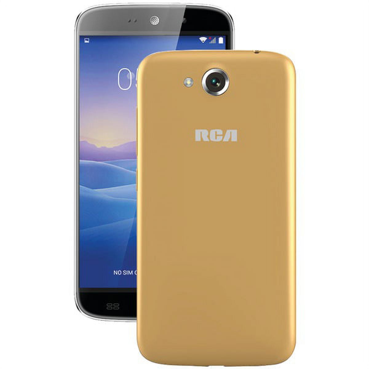RCA RLTP5567-CHAMPAGNE 5.5" IPS Android Quad-Core Smartphone (Beige ...
