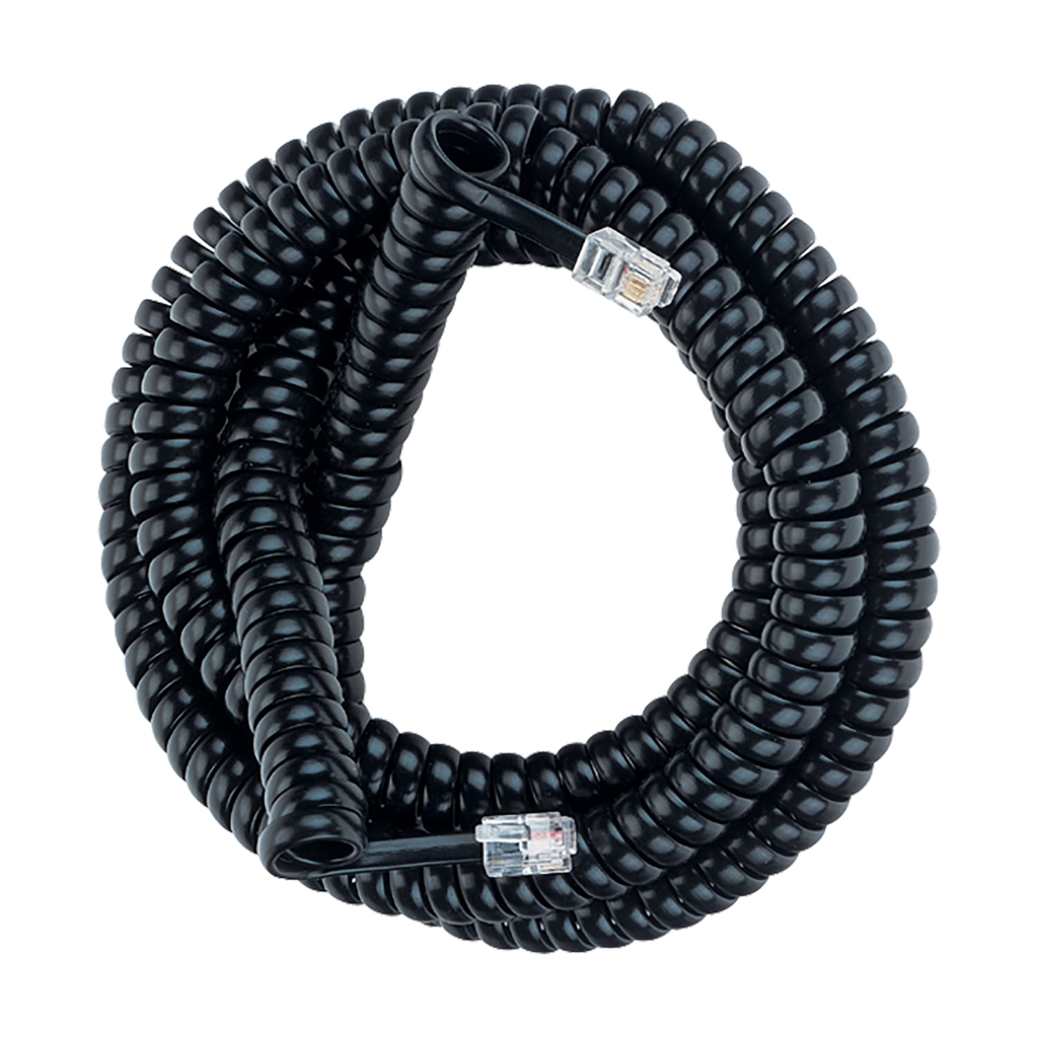 RCA Standard Handset Coil Cord (25 Ft.; Black), TP282BLRV - Walmart.com