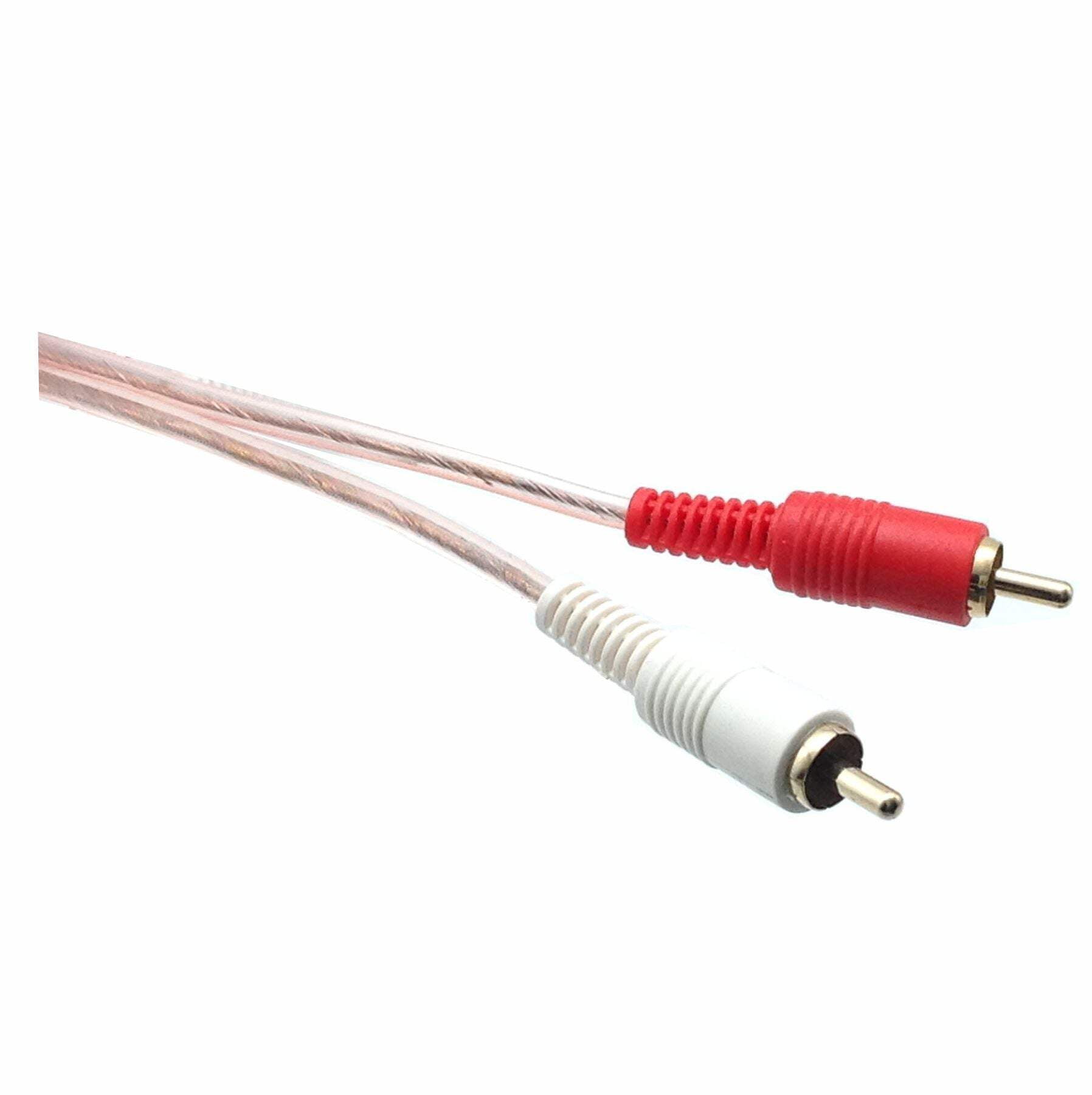 RCA Stereo Patch Cable with Gold Plated Contacts - Walmart.com