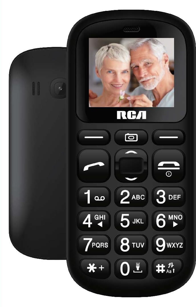RCA Unlocked Quad Band World Phone with Extra Large Digits and ...