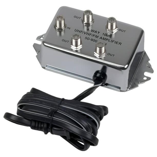 RCA VH240R 4-Way Video Signal Amp and Splitter - Walmart Business Supplies