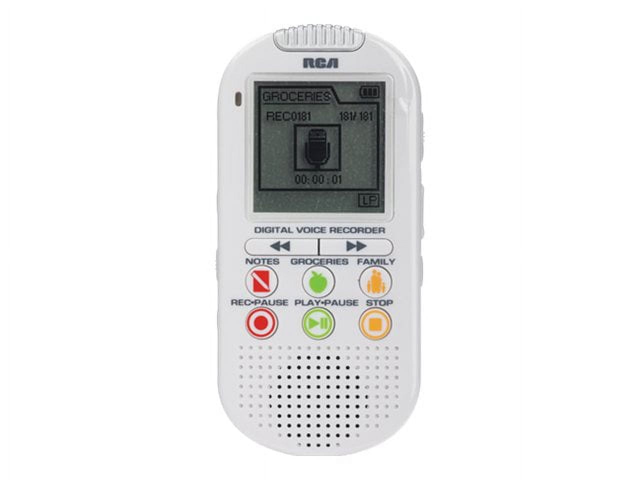 RCA VR5210 - Voice recorder - 2 GB - Walmart.com