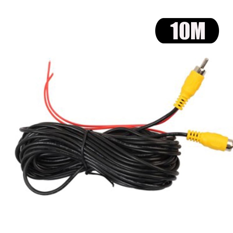 RCA Video Cable 10m 12m 15m 20m For Car Rear View Reverse Camera with ...