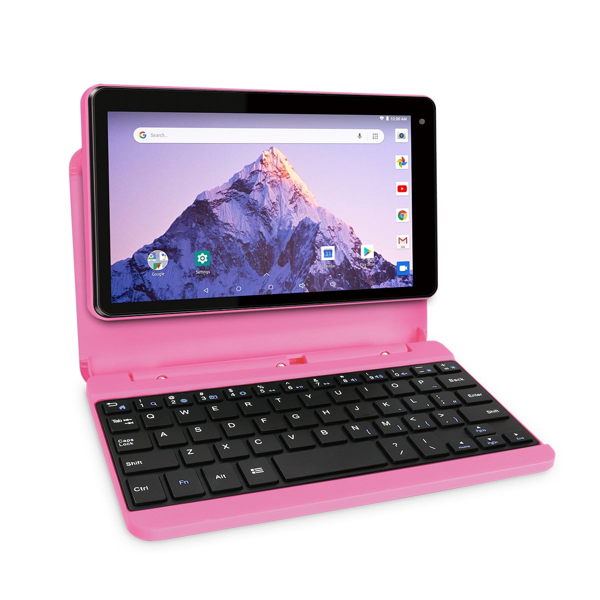 RCA Voyager 7" 16GB Tablet with Keyboard Case - Android 8.1, Pink ...