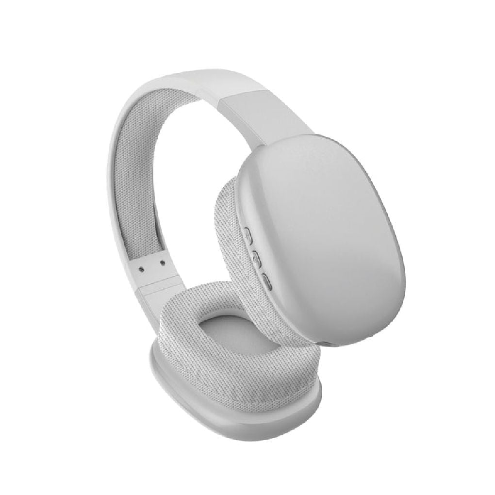 RCA Wave-56 Bluetooth Headphones, 40H Playtime, Hi-Res Audio, White ...