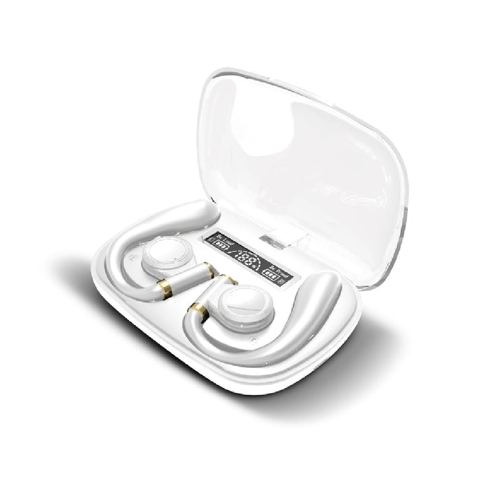 RCA Wave-68 True Wireless Earbuds, 20H Playtime, Hi-Res Audio, White ...