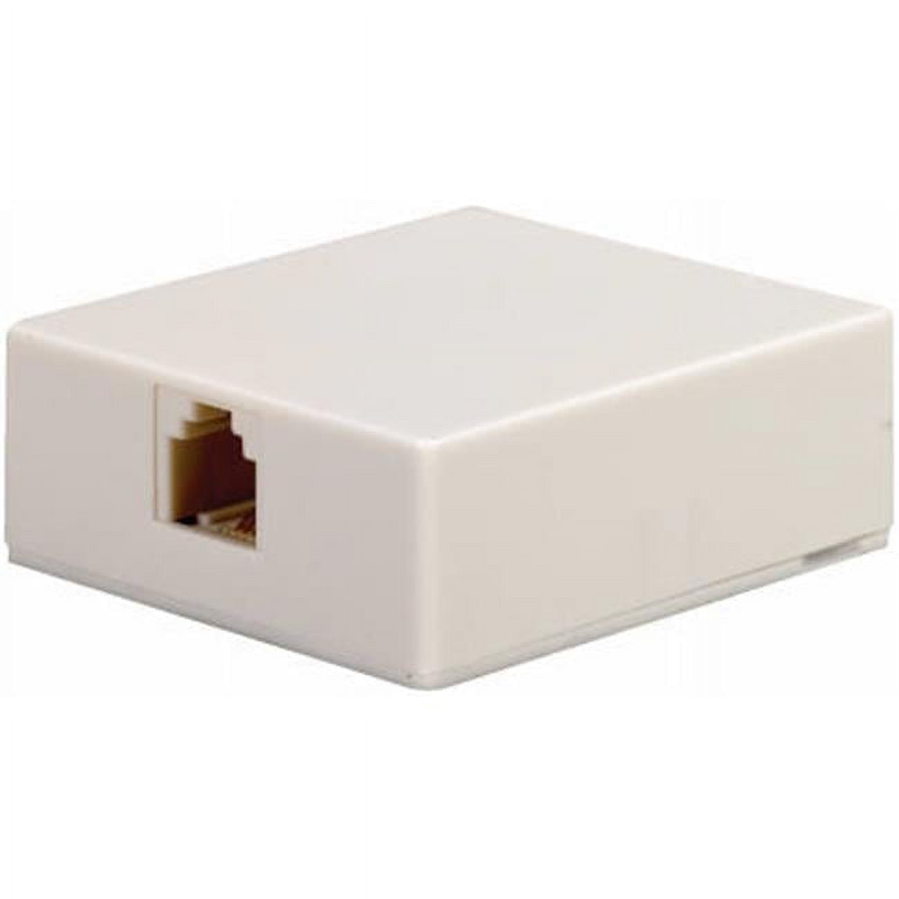 RCA White Surface Mount Telephone Jack TP265WHR - Walmart.com