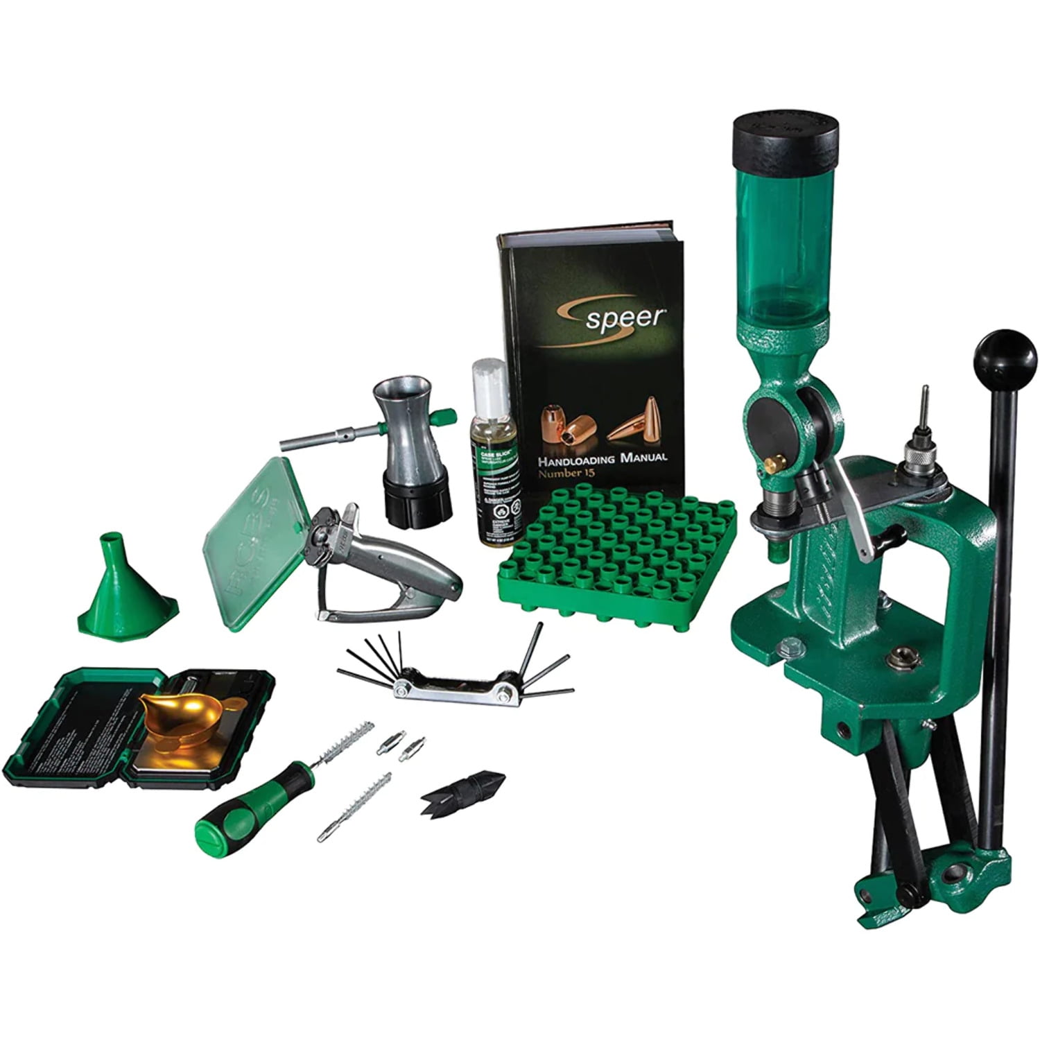 RCBS Rebel Single Stage Master Reloading Kit, Includes Speer #15 Manual ...