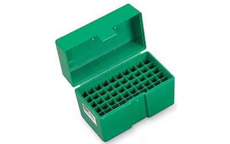 RCBS Small Rifle Ammo Box for 17 Rem, 204 Ruger, 223 Rem, Green ...