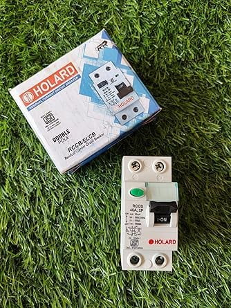 RCCB 40 AMP 30MA Double Pole RCCB Residual Current Circuit Breaker ...