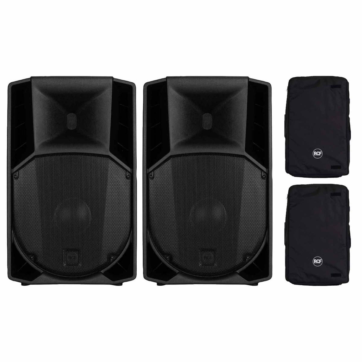 RCF ART 745-A MK5 Active 1400W 2-Way 15" Powered Speaker 2-Pack with ...