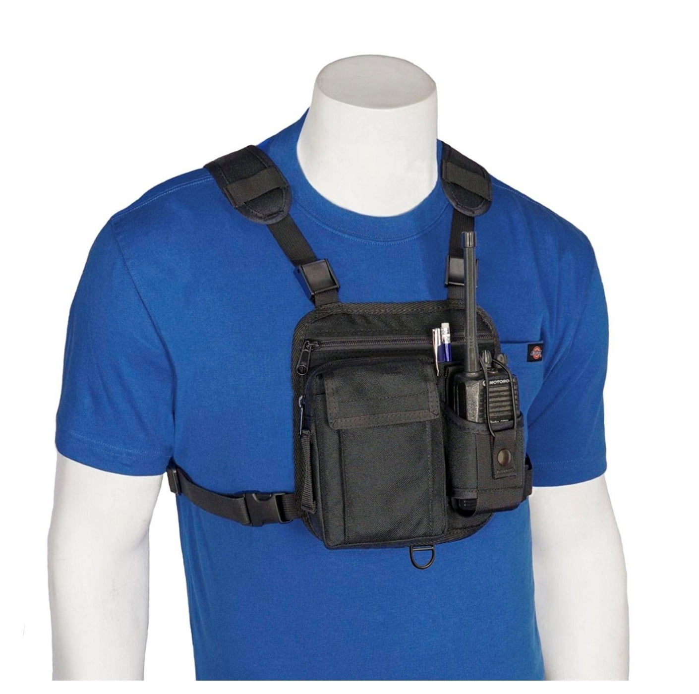 RCH-601 Radio Chest Harness Shoulder Radio Holster Chest Pack with ...