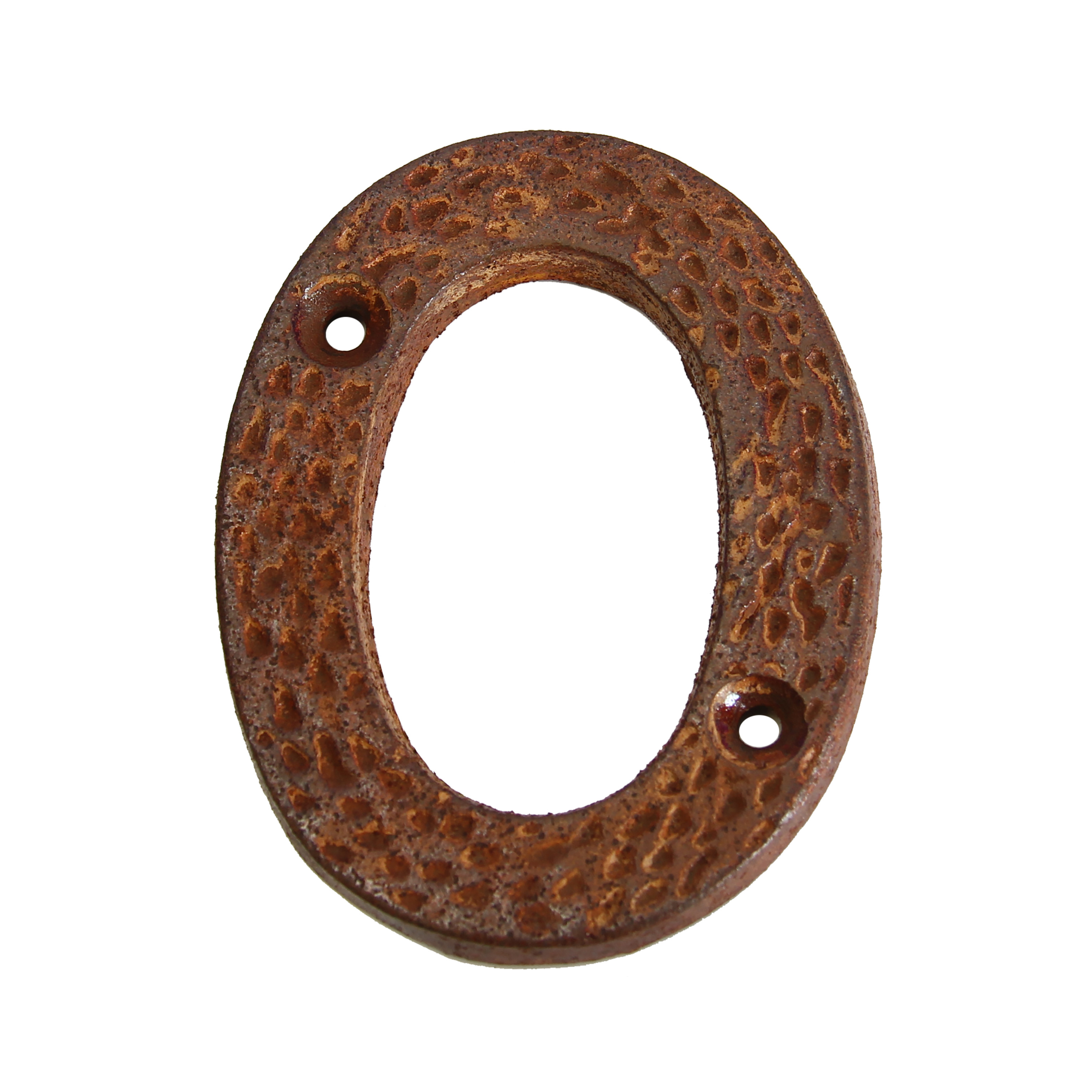 RCH Hardware NO-IR831-75 Iron House Number, 3 Inch, Rust - Walmart.com