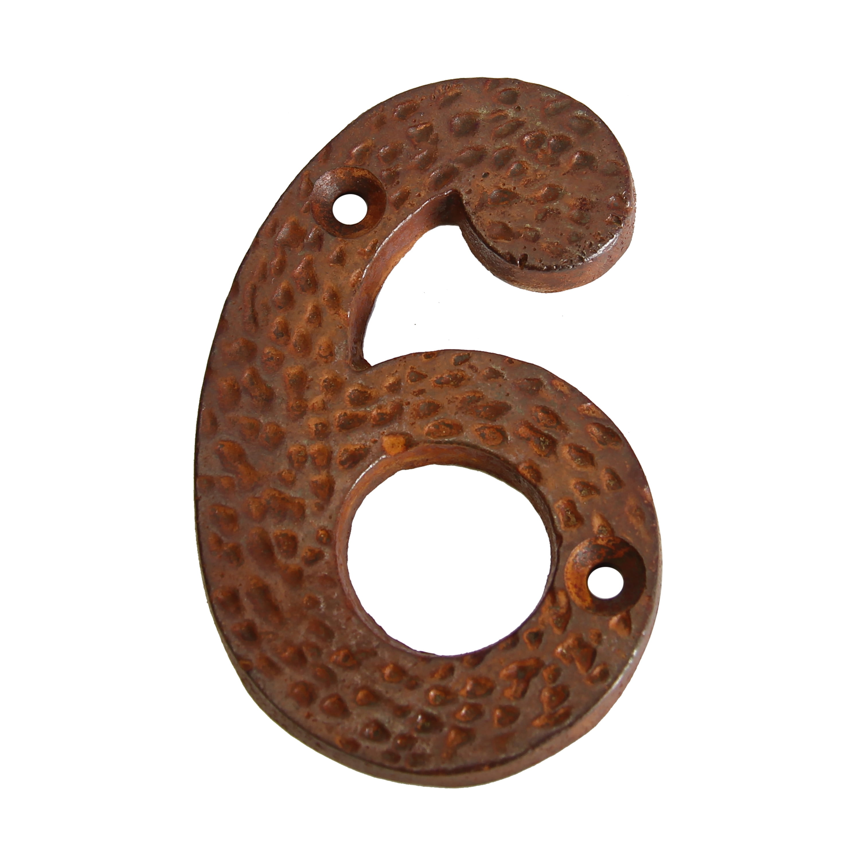 RCH Hardware NO-IR831-75 Iron House Number, 3 Inch, Rust - Walmart.com