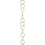 RCH Hardware CH-S -BLK-3 , 12 Gauge Decorative Solid Steel Twist Link ...