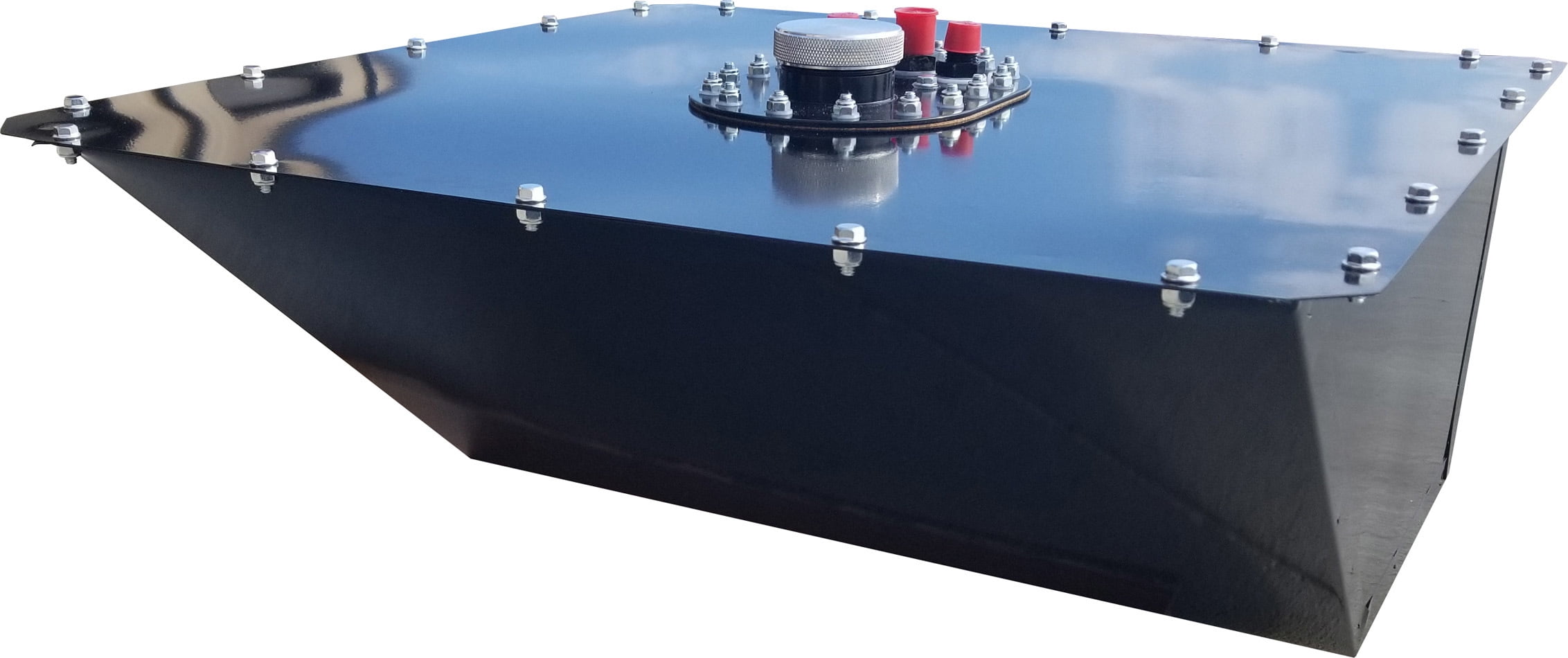 RCI 16 gal Wedge Fuel Cell, Black, High Strength Polyethylene, Car Gas ...