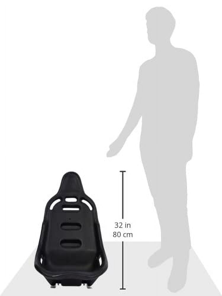 RCI 8000S Poly Baja Hghbck Seat Blk - Walmart.com