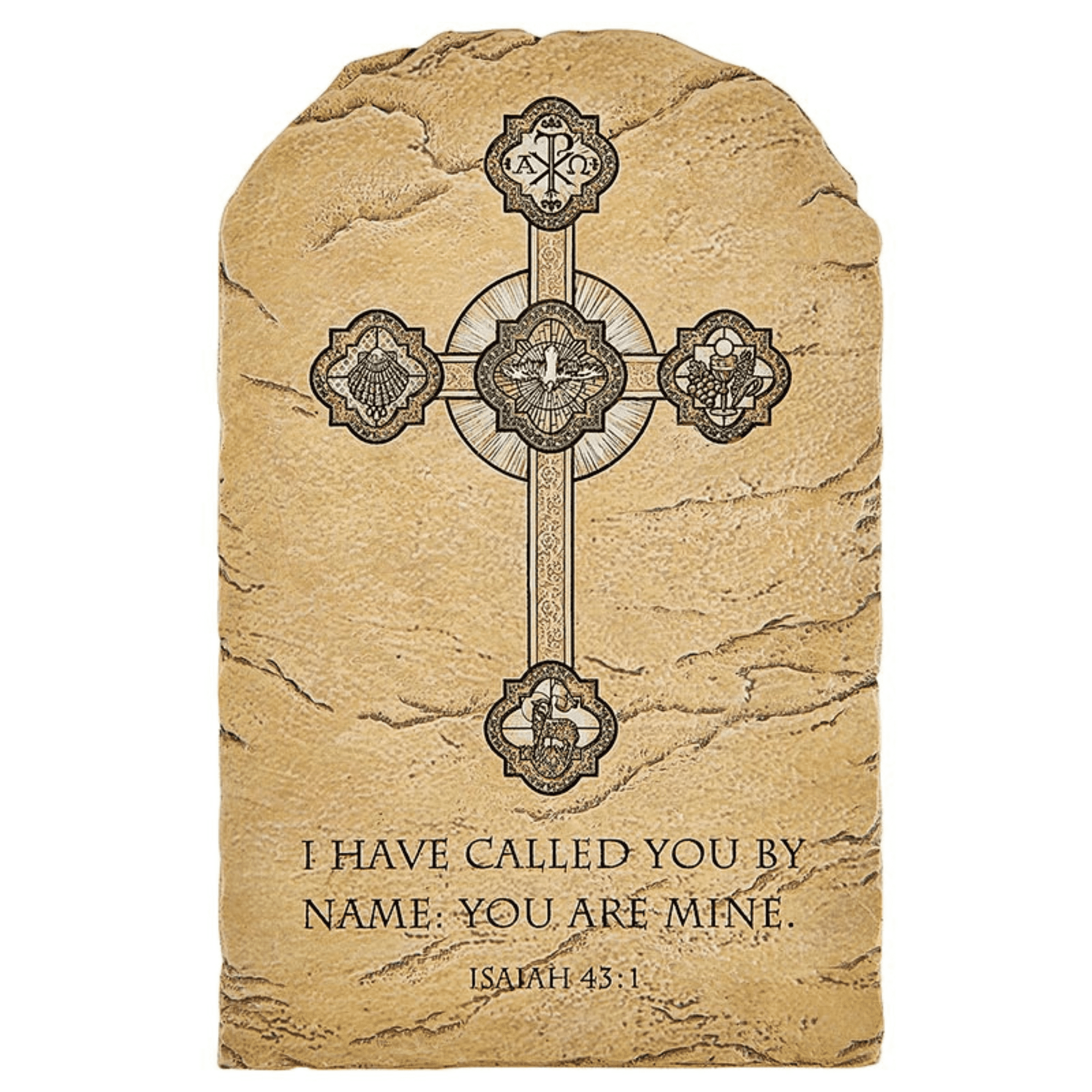 Avalon Gallery J5578 RCIA Arched Tile Plaque With Wire Stand - Walmart.com