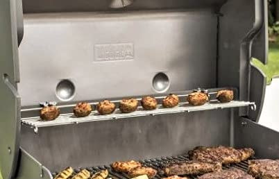 RCK 66045 Chrome Grill Warming Rack for Weber Genesis II Four Burners ...