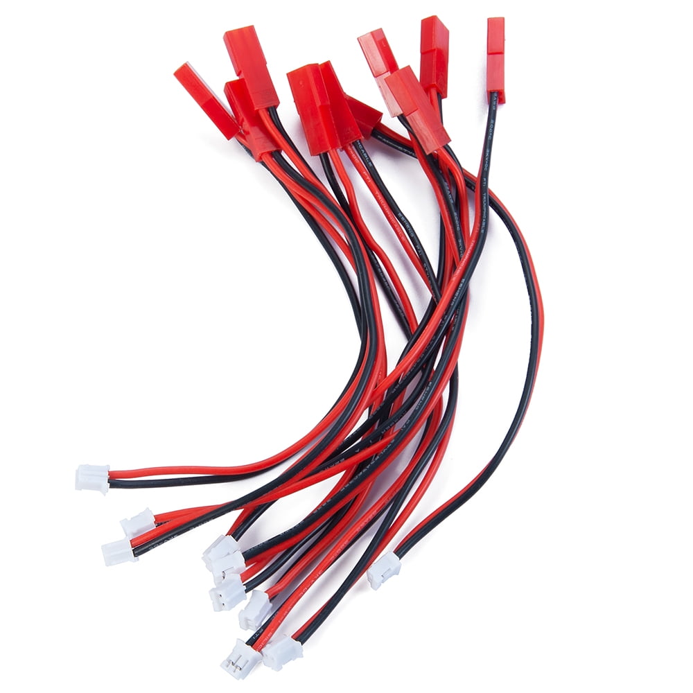 RCLIONS 6PCS JST to PH 2P for E-Flite 120 SR to Blade mCP-X (Ultra ...