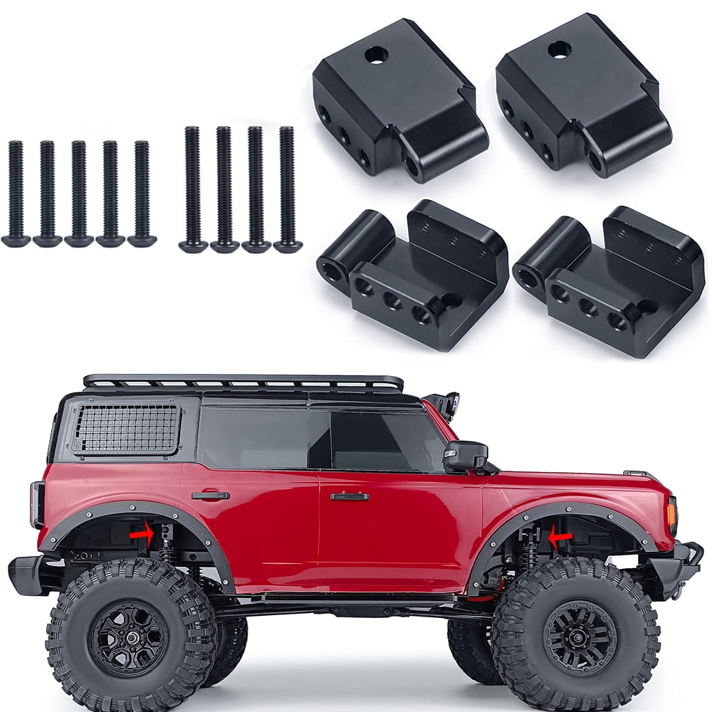 RCLIONS Aluminum Alloy TRX4 Shock Mount Adjustable Towers for TRX-4 ...