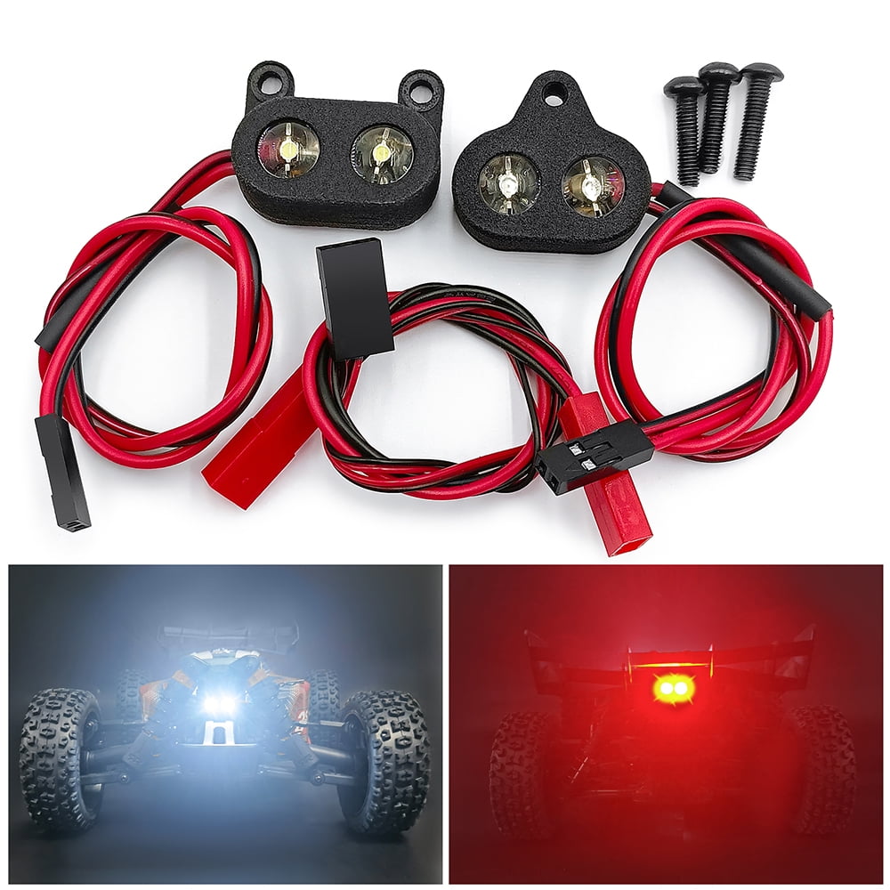 RCLIONS Headlight Taillight Set LED Light Lamp Spotlight for 1/8 TYPHON ...
